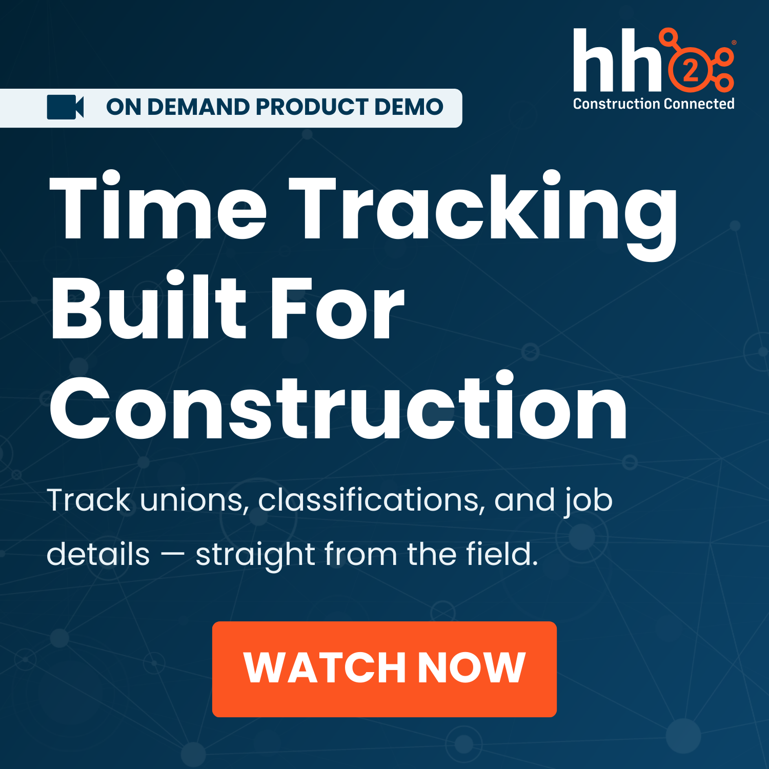 On-Demand Product Demo | Time Tracking Built for Construction